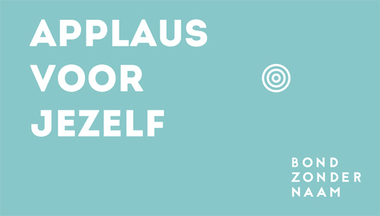 Applaus voor jezelf - Verstuur deze Bond Zonder Naam e-card